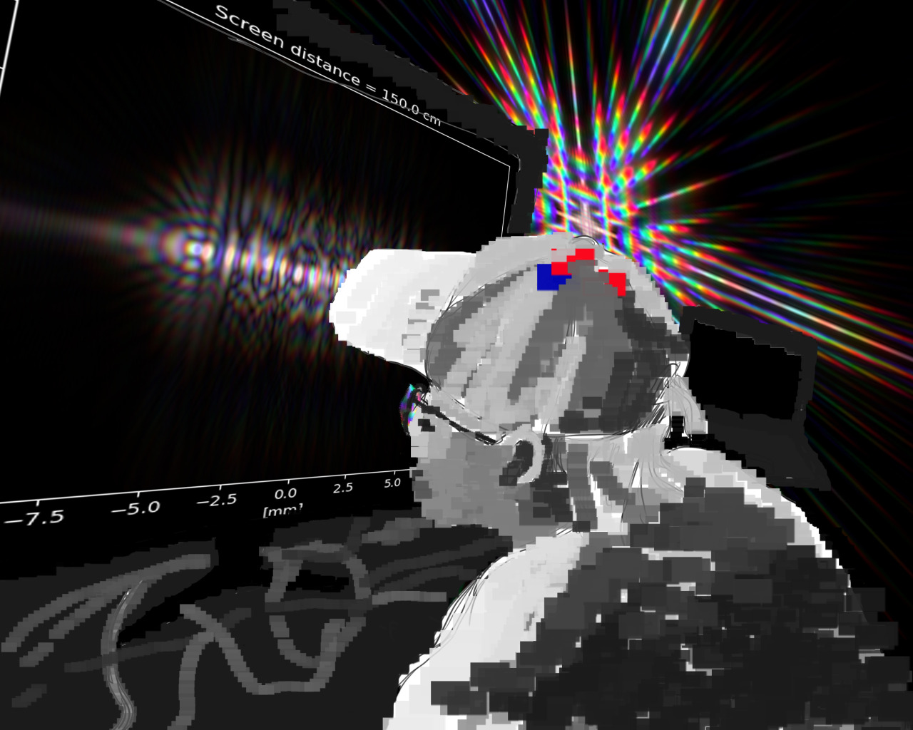 Python Library For The Diffraction Patterns