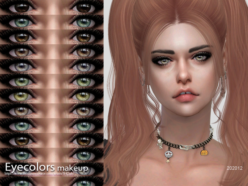 S Club Wm Ts4 Eyecolors 202012 Created For The Emily Cc Finds