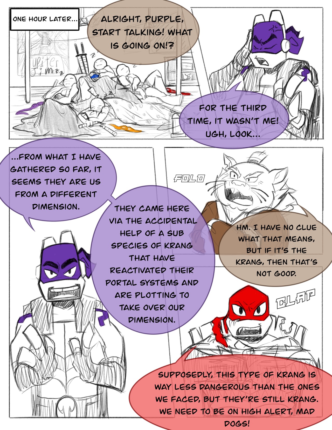 Part 2 Is Here I Love Rise Splinter So Much Especially With His Movie Attire He Just Reminds