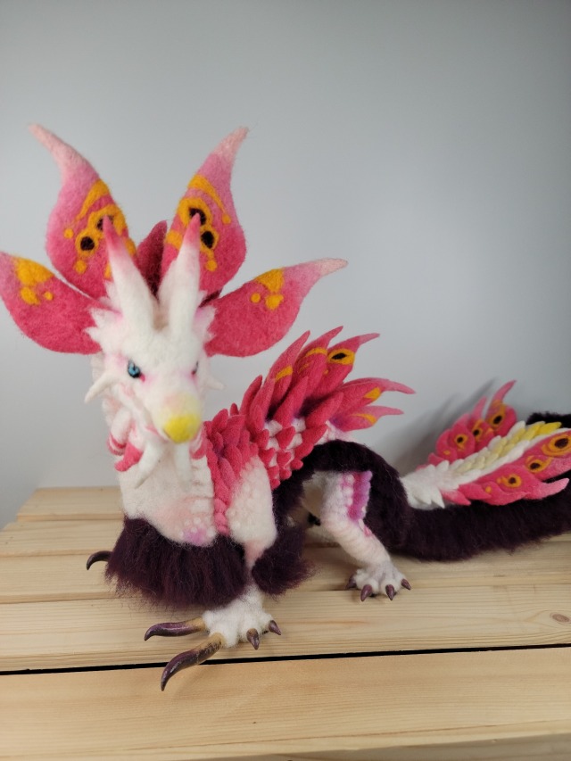 My Third Felted Mizutsune This Was A Commission From Reddit~ Karrybird On Tumblr