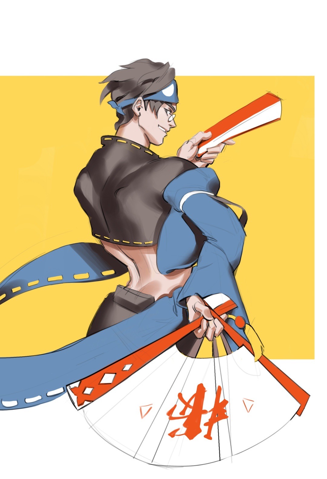 624 — My Fav Fan Dancer Anji Mito From Guilty Gear