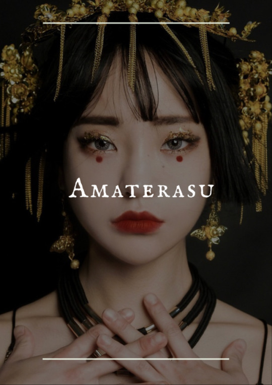 Japanese Mythology Amaterasu Solar Goddess Of The Sun And The Universe She Is The Daughter