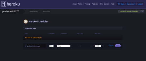 Sqlesion How To Run A Daily Script On Heroku