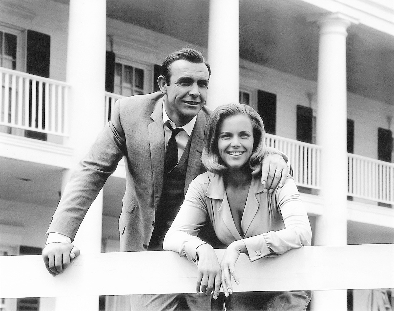 voxsartoria — 1964. Sean Connery and Honor Blackman. voxsartoria — 1964. Sean Connery and Honor Blackman.