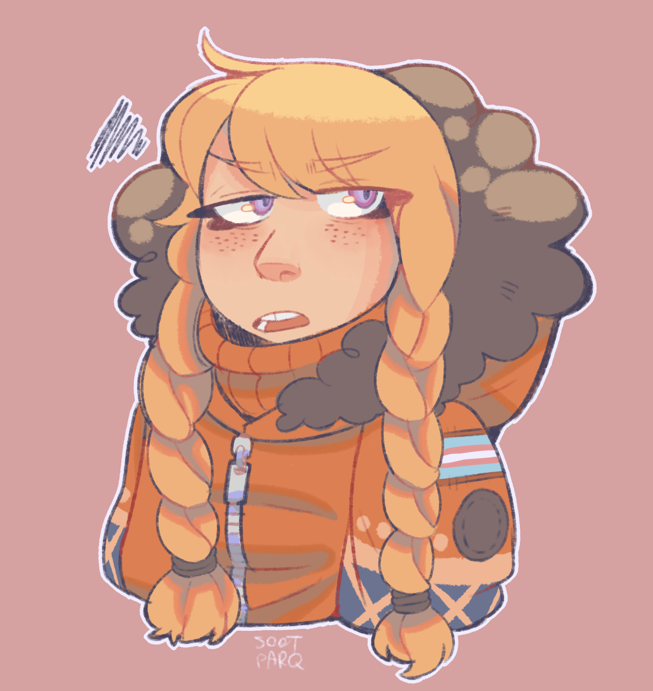 South Park Sux — Grumpy Trans Girl Kenny Redraw 2020 Nov 11 Vs 2019