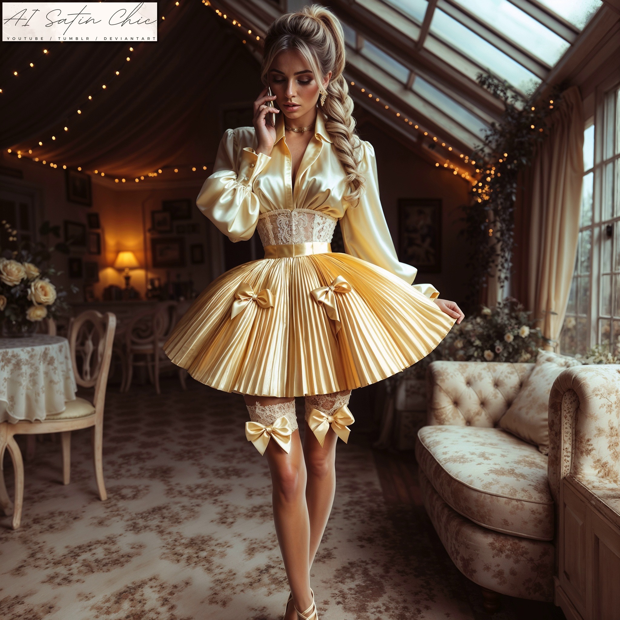 Ai Satin Chic — She Was Supposed To Be Indoors Getting Married