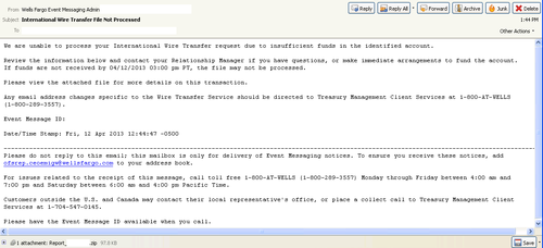 ThreatTrack Security - Malicious Spam Alerts, Malicious Wells Fargo ... ThreatTrack Security - Malicious Spam Alerts, Malicious Wells Fargo ...