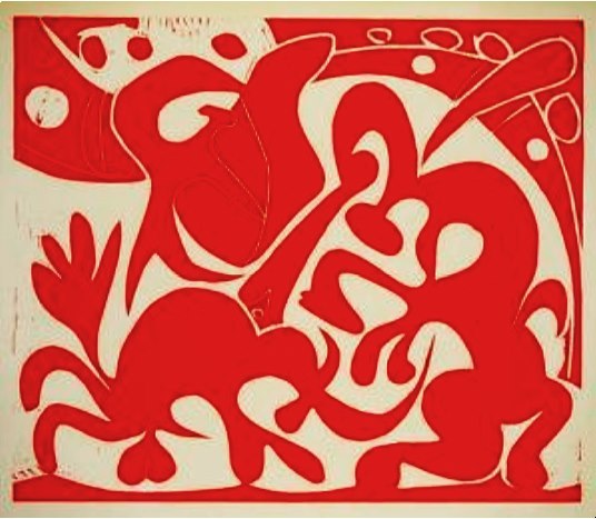 My Being There — Poster Design By Pablo Picasso Linocuts