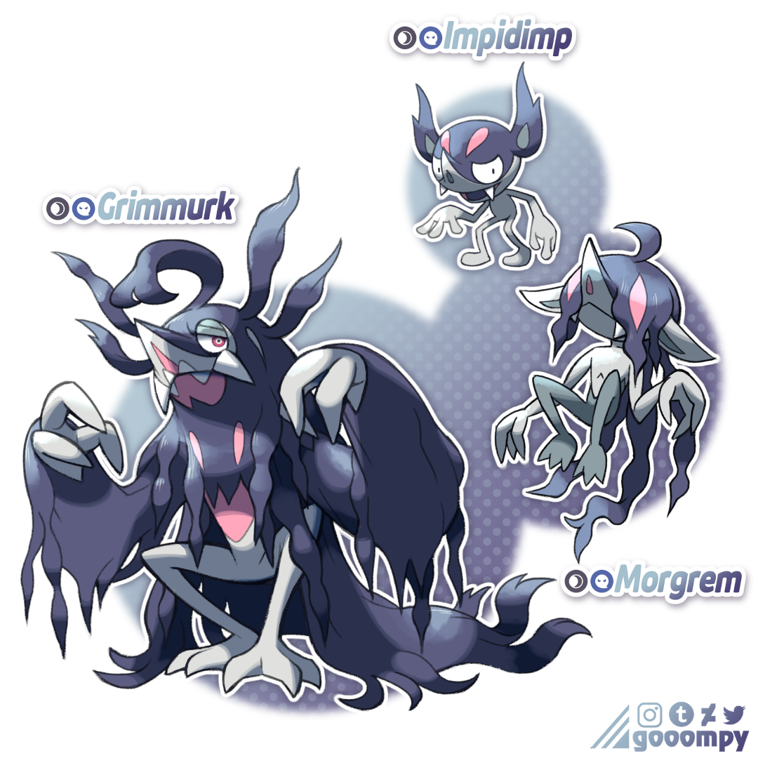 Gooompys Art Dumping Grounds — Some Fakemon Designs I Finished Up Last Month For