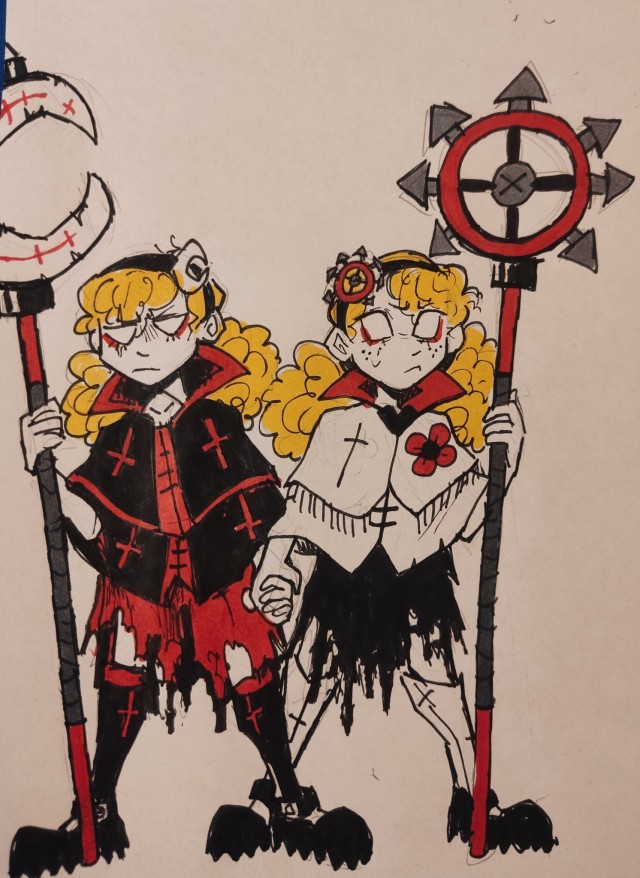 Some (very late) crossover doodles! – @waokevale on Tumblr Some (very late) crossover doodles! – @waokevale on Tumblr