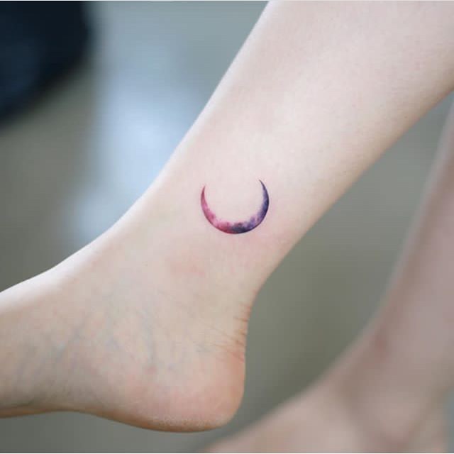 Tattoos Org — Moon Tattoo Artist Equilattera Private Tattoo