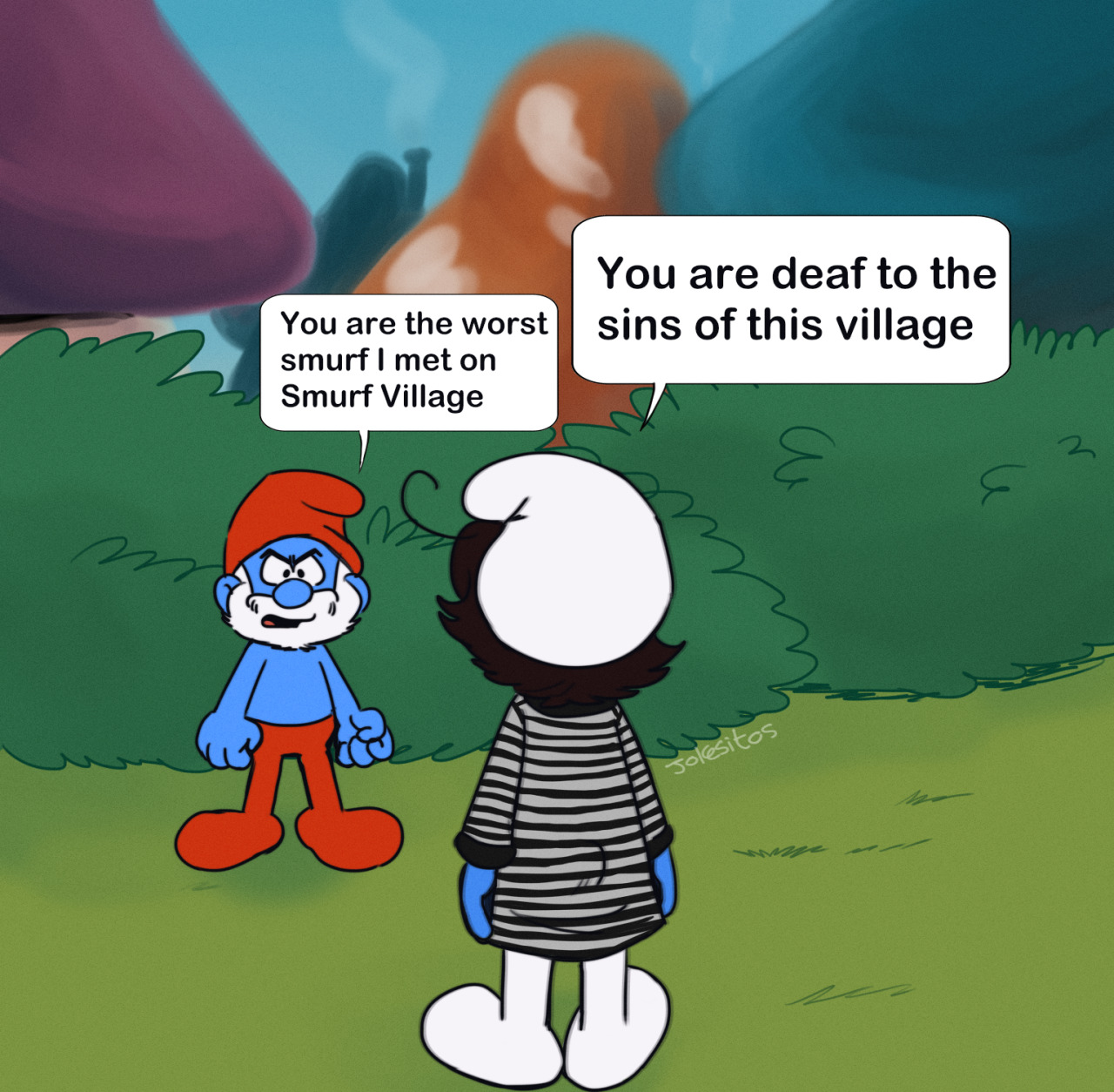 Papa Smurf And Smurfette Fanfiction