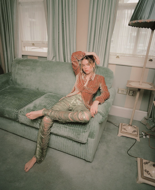 Glamorous Source Milly Alcock For Wonderland Magazine August 2022