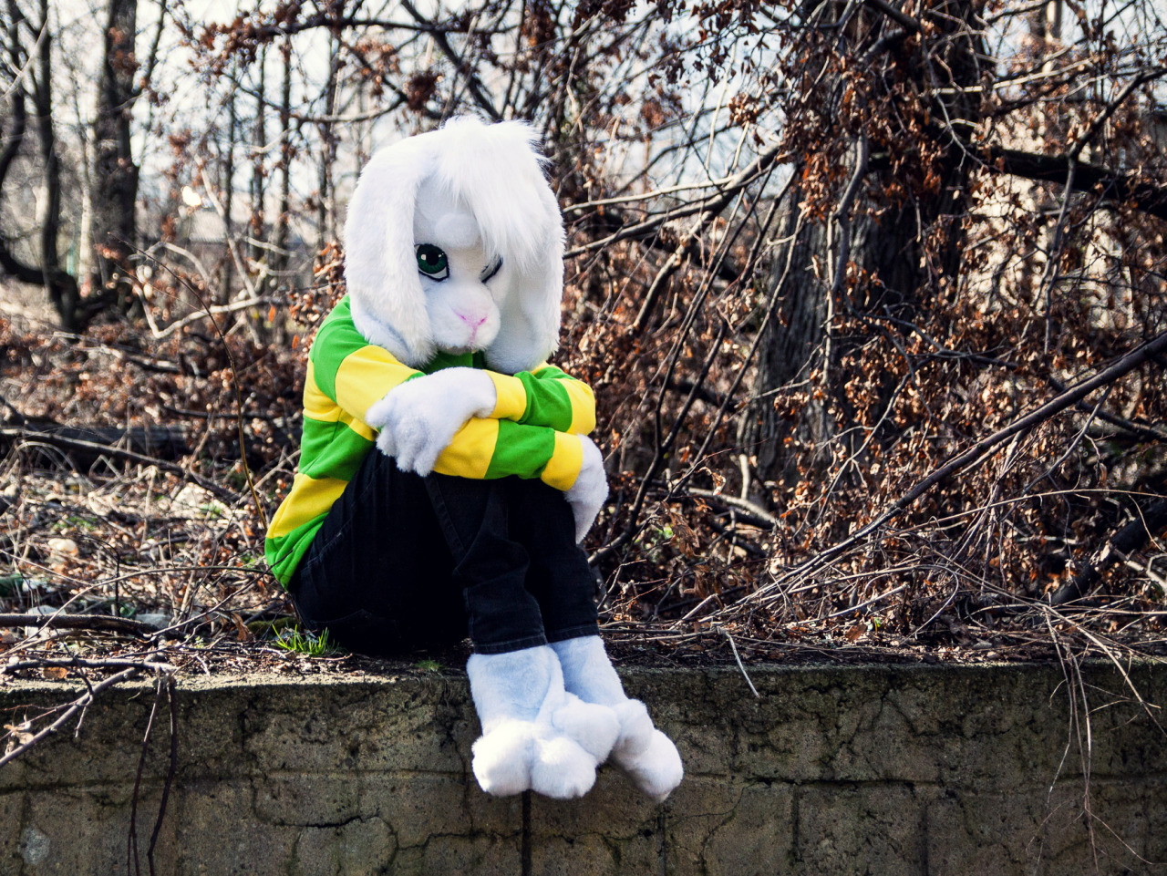 Gotta Go Fat On Tumblr Asriel Dreemurr Cosplay Made By Me And My Friend Frownyfreckles She Is