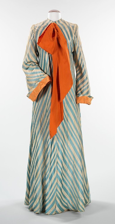 Whenas In Silks Dressing Gown By Charles James Silk 1945