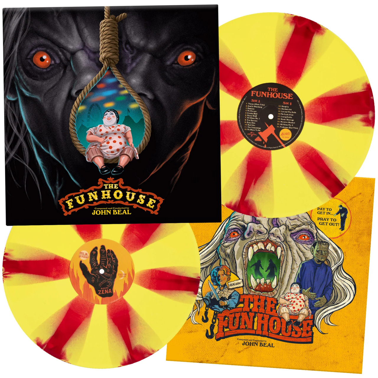 The Funhouse's original motion picture soundtrack... - Broke Horror Fan The Funhouse's original motion picture soundtrack... - Broke Horror Fan