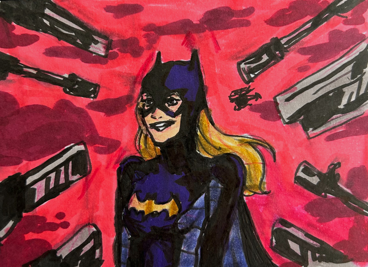 Batgirl Steph! reading her comics rn and I physically can't stop ... Batgirl Steph! reading her comics rn and I physically can't stop ...
