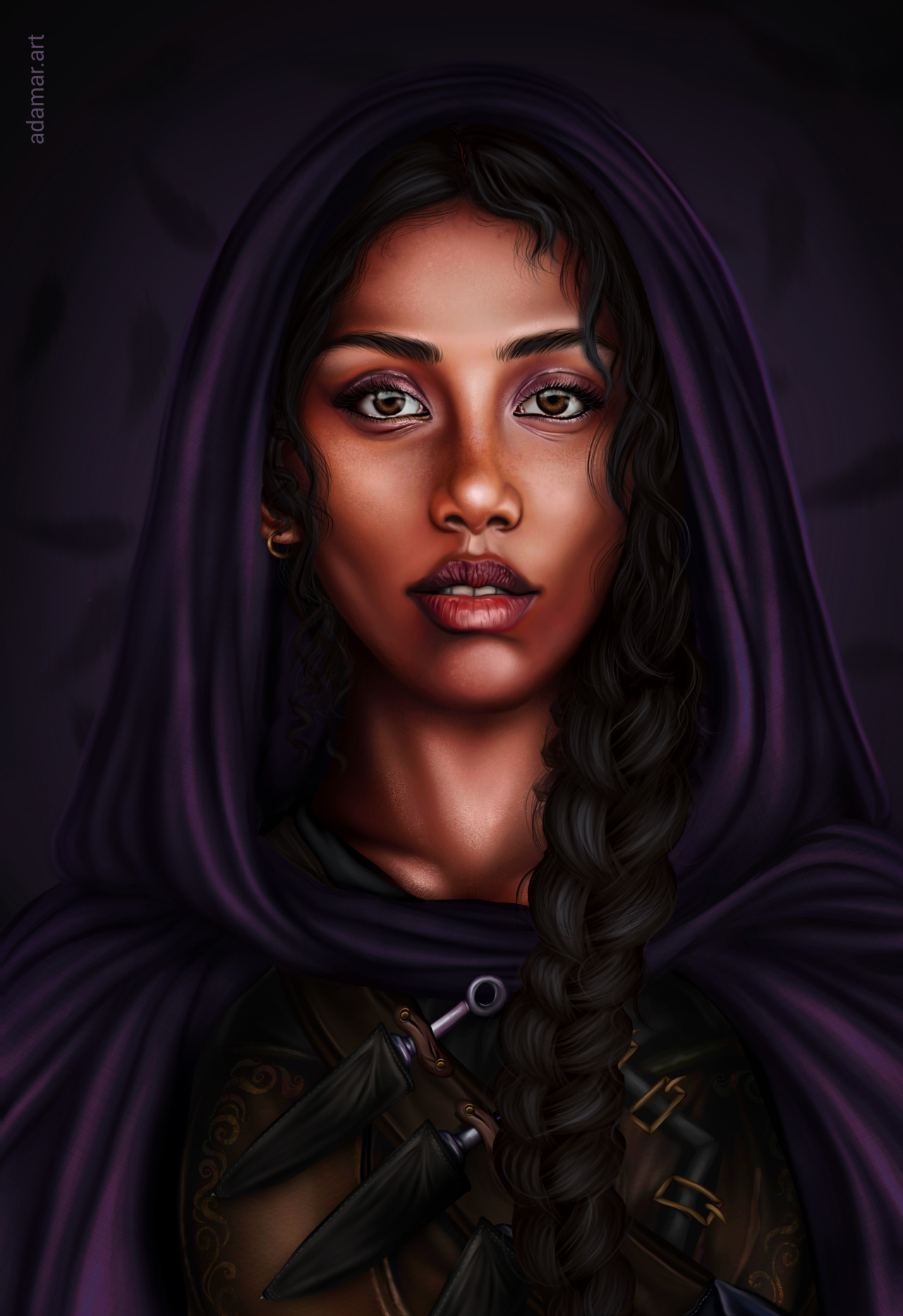 My Sweet Sweet Inej Ghafa From Six Of Crows By Adamarart