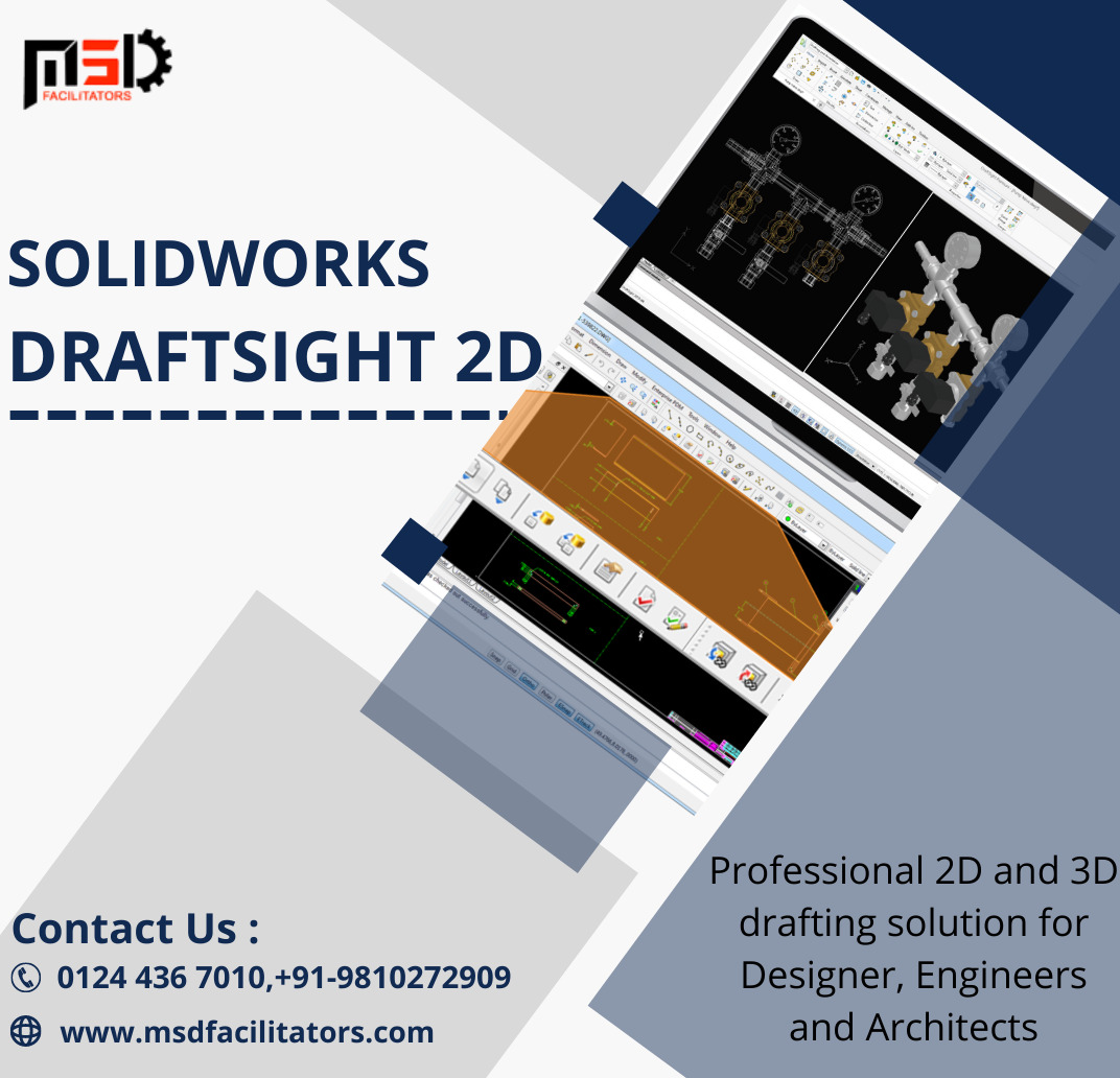SOLIDWORKS DraftSight 2D CAD- SOLIDWORKS Noida – @asinfovision on Tumblr