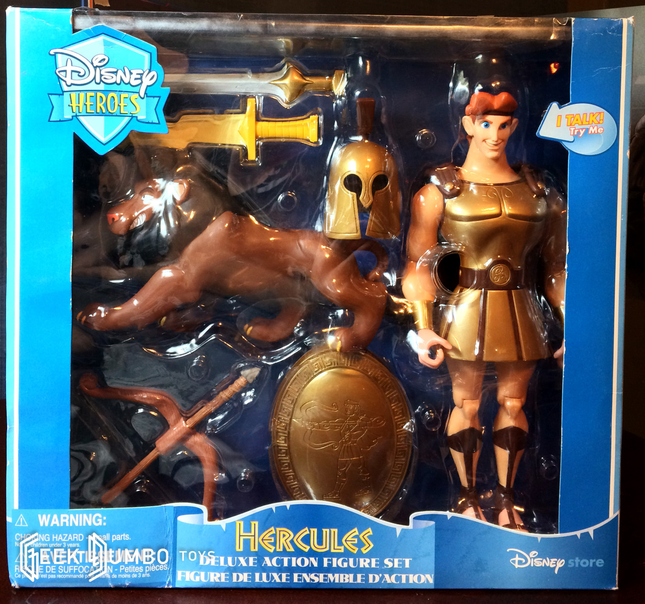 Disney Heroes Hercules Deluxe Action Figure Set. Disney Heroes was a toy line made by the Disney store in the early and mid. geekgumbotoys on Tumblr