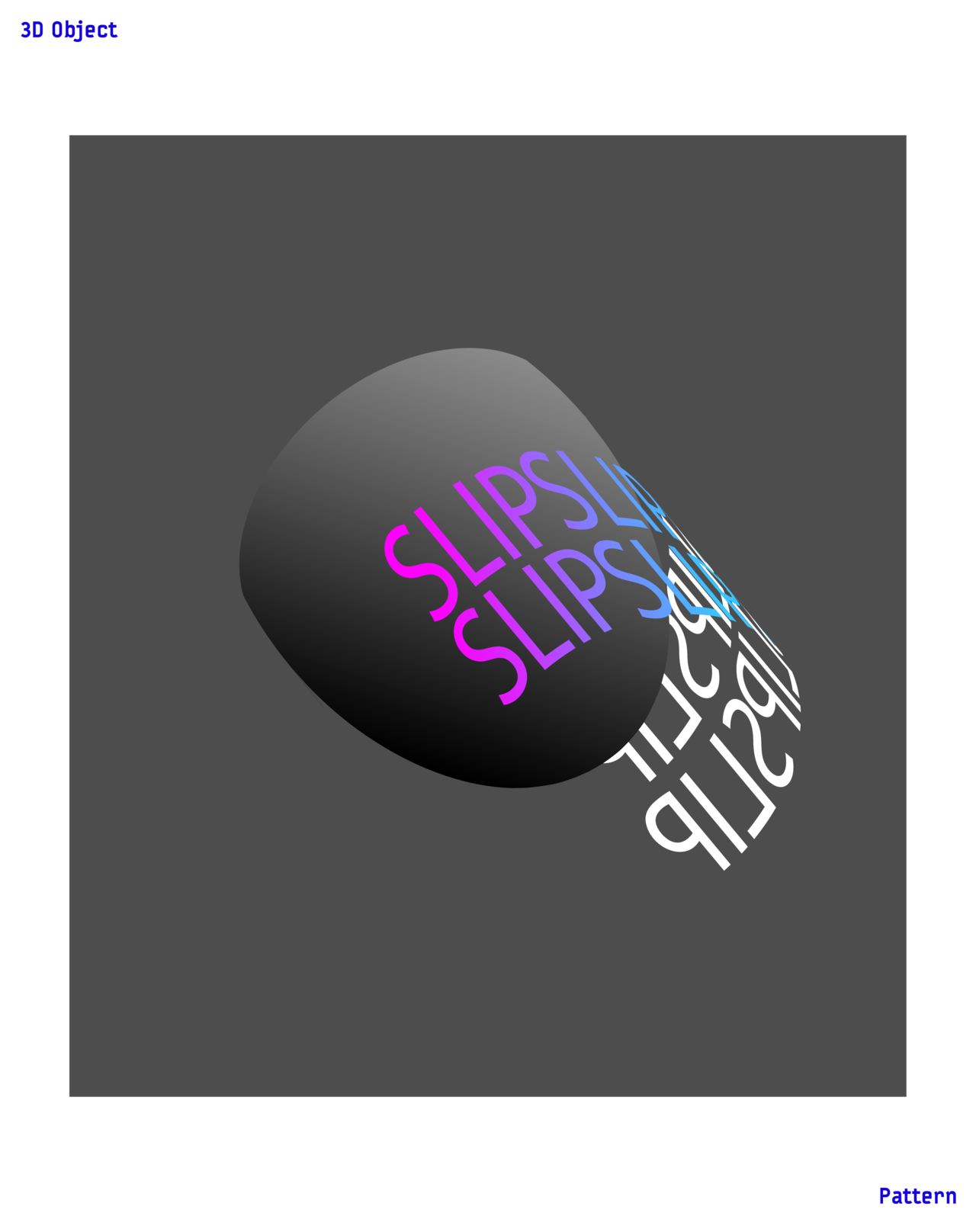 Generative Aesthetics — Using 3d Objects With Patterns In Illustrator