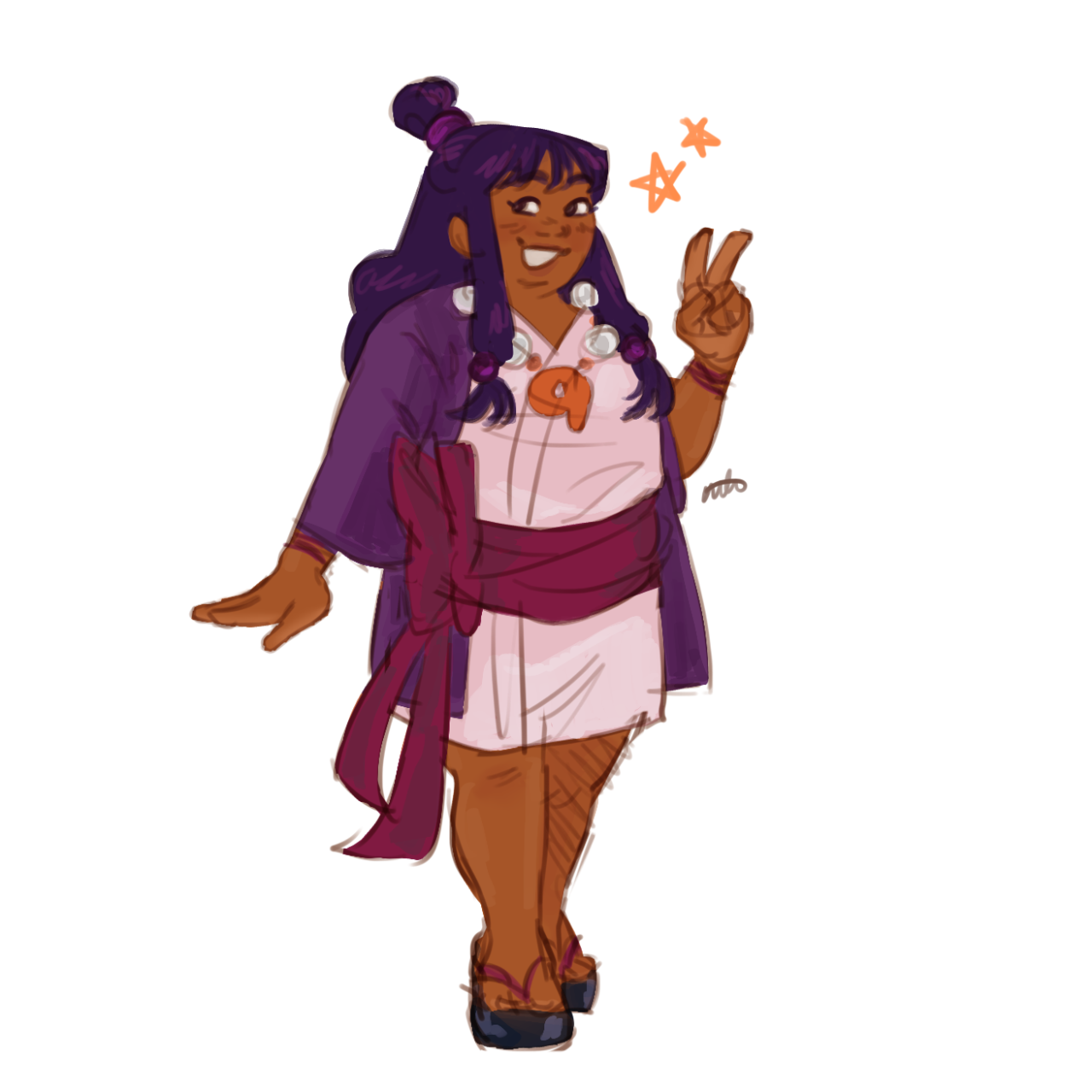 🍰 Id Digital Art Of Maya Fey From Ace Attorney