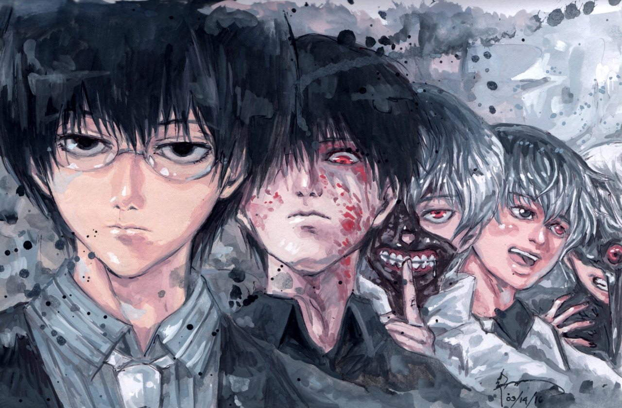 Just Another Sketch Book — How Many Times Is Kaneki Going To Evolve” And