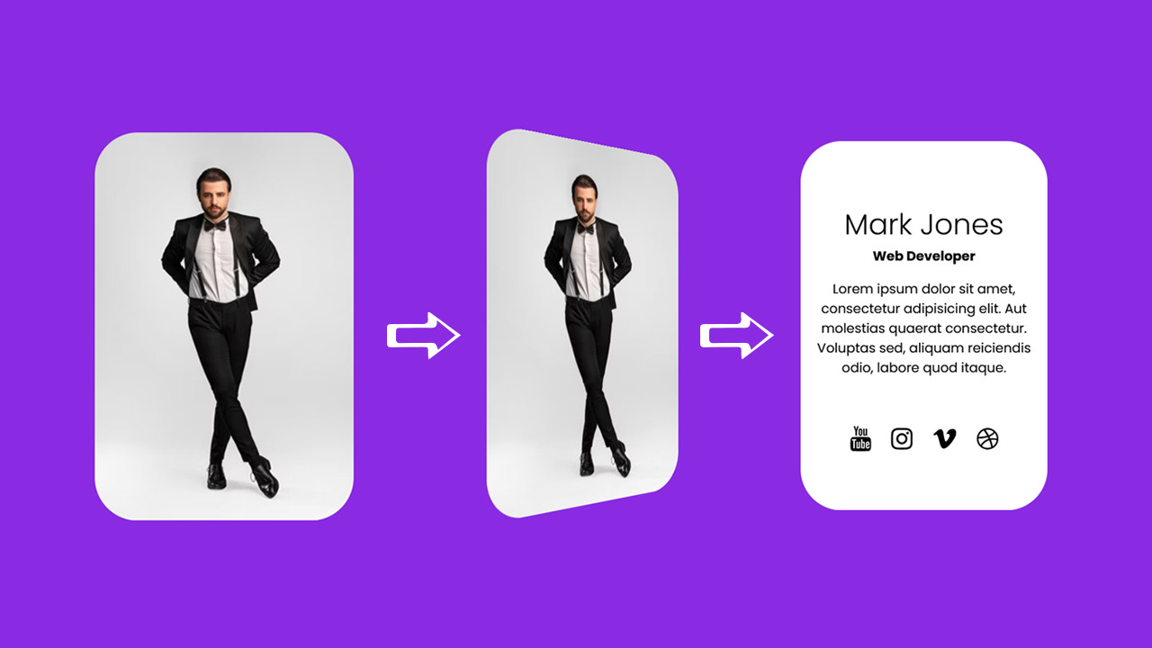 CSS Card Flipping Animation CSS Card Flipping Animation