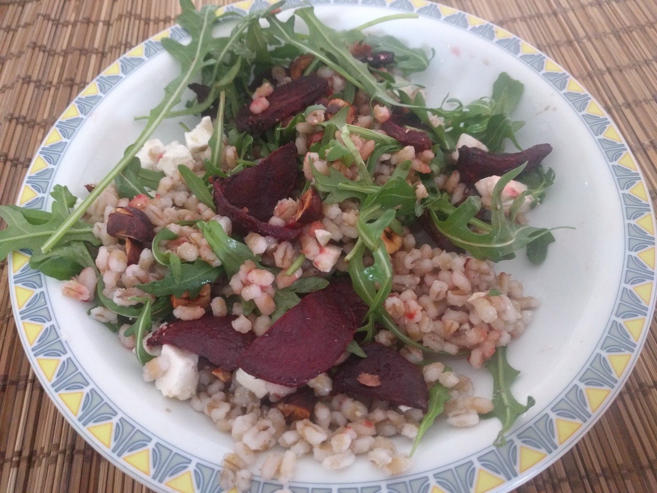 The Joy Of Cooking Pearl Barley Salad With Feta And Beetroot Recipe