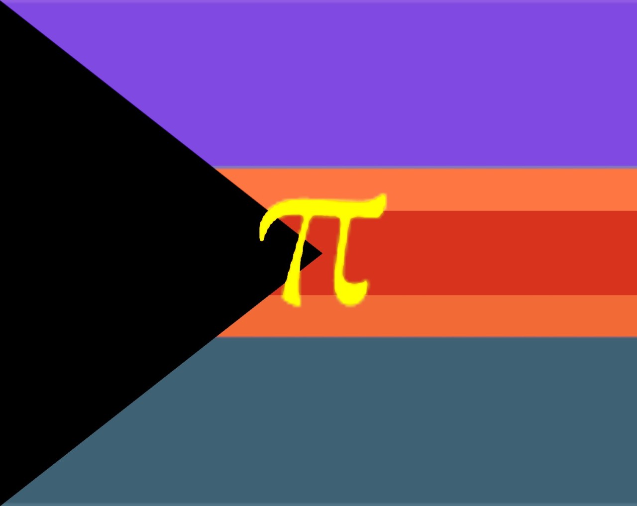 Personalized Pride Flags — Demigirl Aceflux And Bisexual Combo Flag