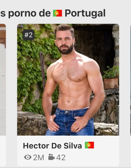 Pues Un Actor Porno Gay Portugués Llamado Hector Da Silva Antowilly On Tumblr