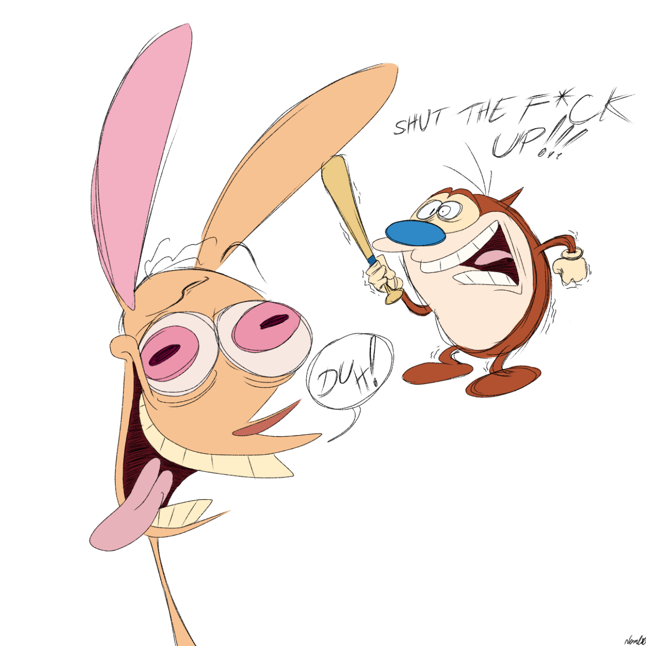 Ren And Stimpy On Tumblr