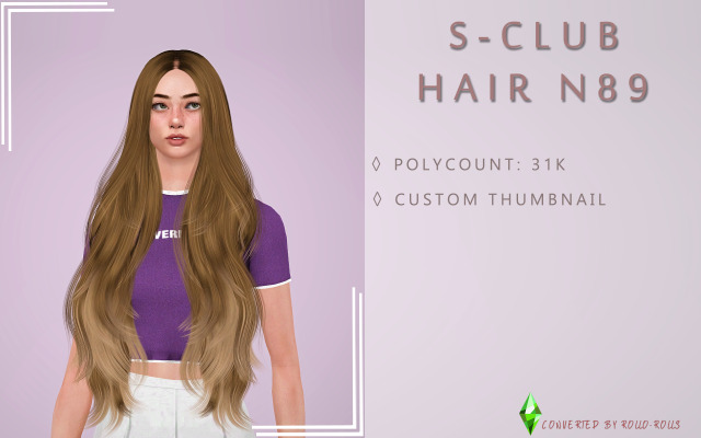 DOWNLOAD HAIR N89 | HAIR N93 MIRROR N89 | N93 Originals: x xCredits: @sclub-privee thank you ...
