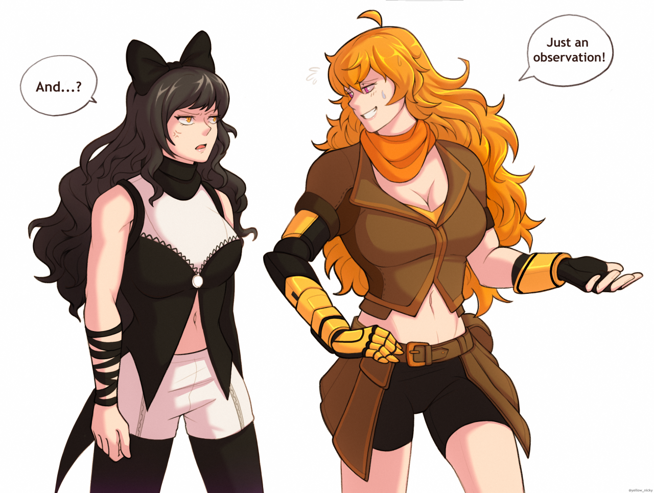 Rwby Blake And Yang