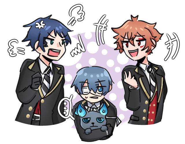 KURO in TWST!!! ♠️♥️🐰🐱😈 – @oya-oya-okay on Tumblr