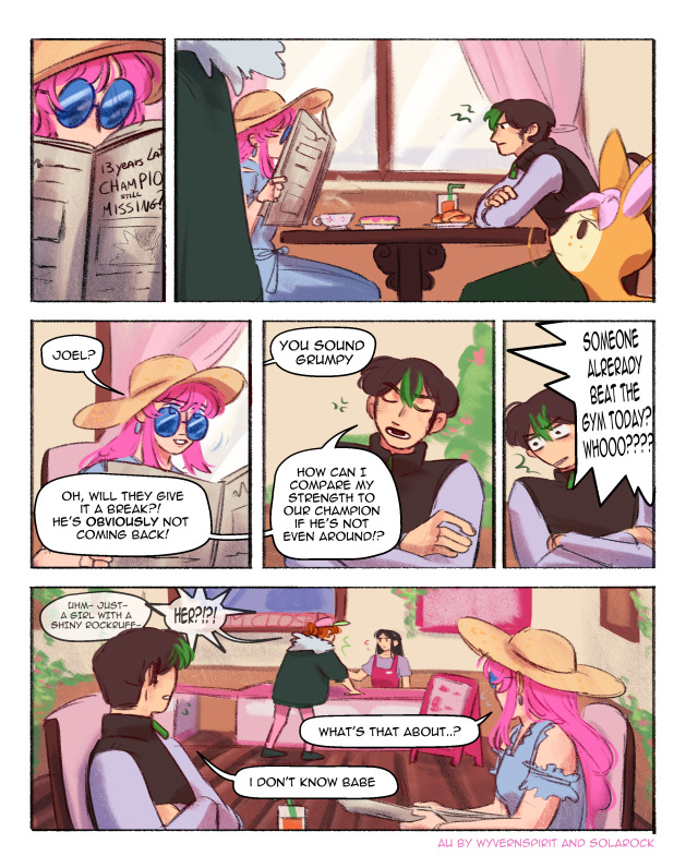 Solarock on Tumblr: 13 year old tea designs // first meeting shiny duo pokemon au "Pokémon’s ...