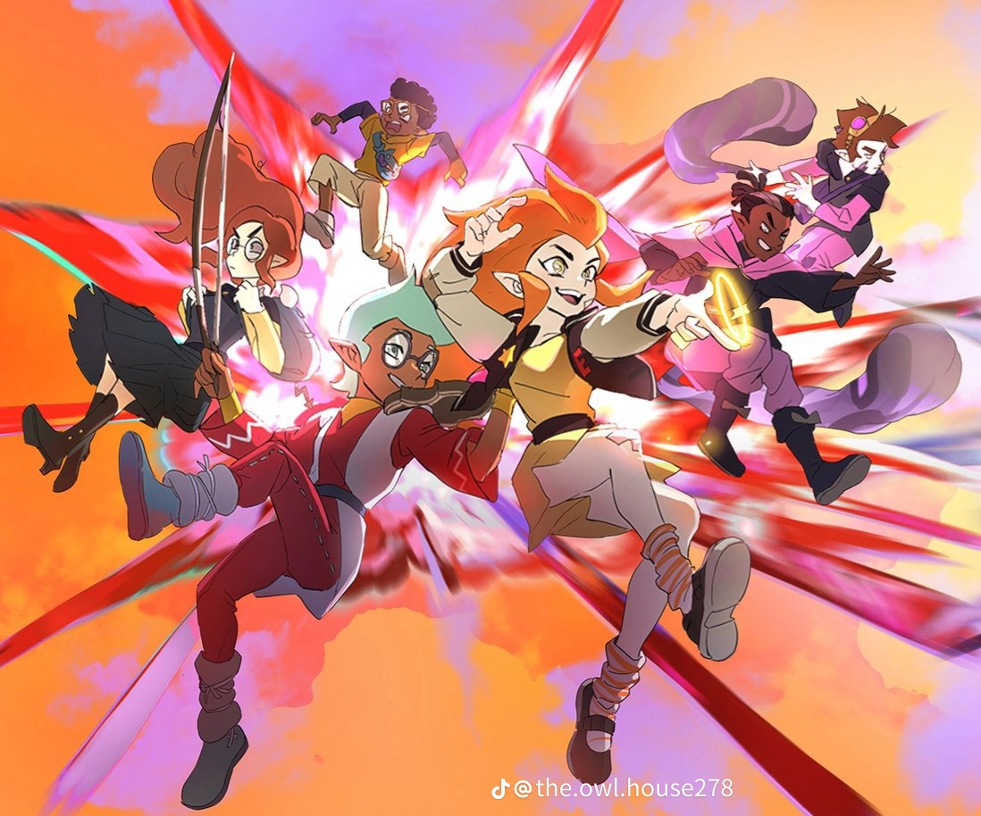 Images tagged with eda clawthorne, raine whispers, darius deamonne – @jhulianh in The Owl House ...