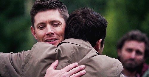 Dean And Cas Hug