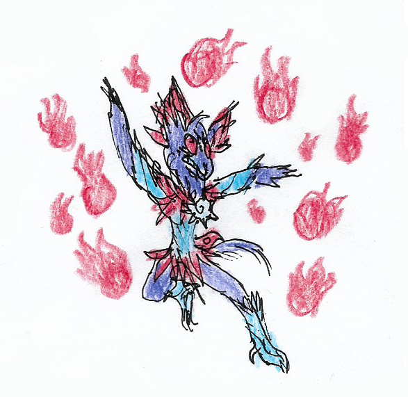 Lost Peace — Xolotl An Aztec God Of Fire And Lightning And