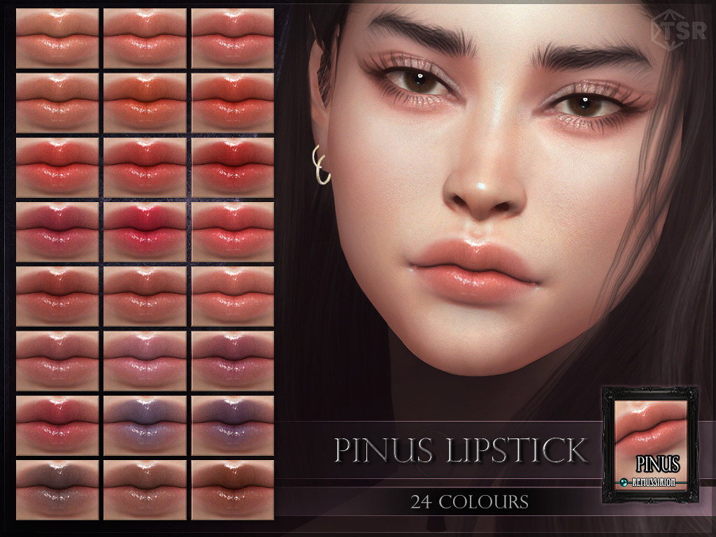 Pinus Lipstick Ts4 Remussirion On Tumblr