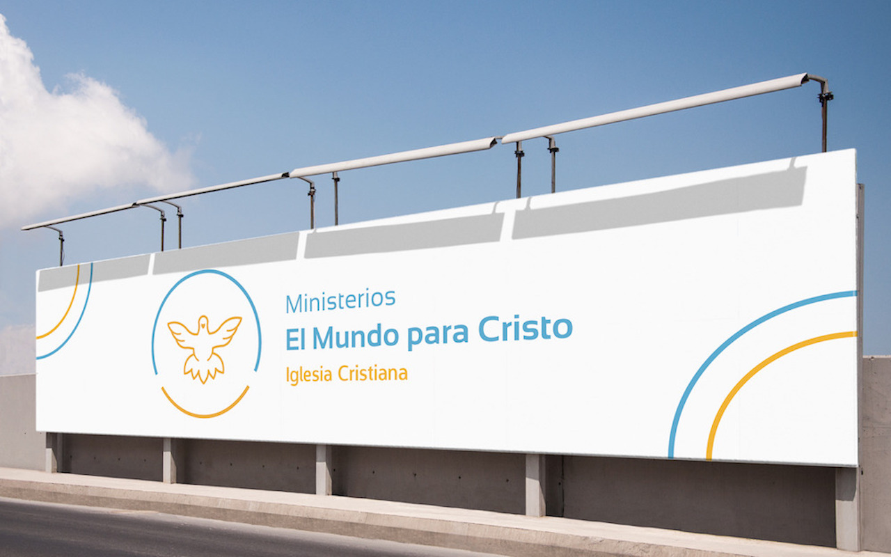 Sabio Branding And Diseño Estratégico El Mundo Para Cristo Logotipo Y Símbolo Diseñados