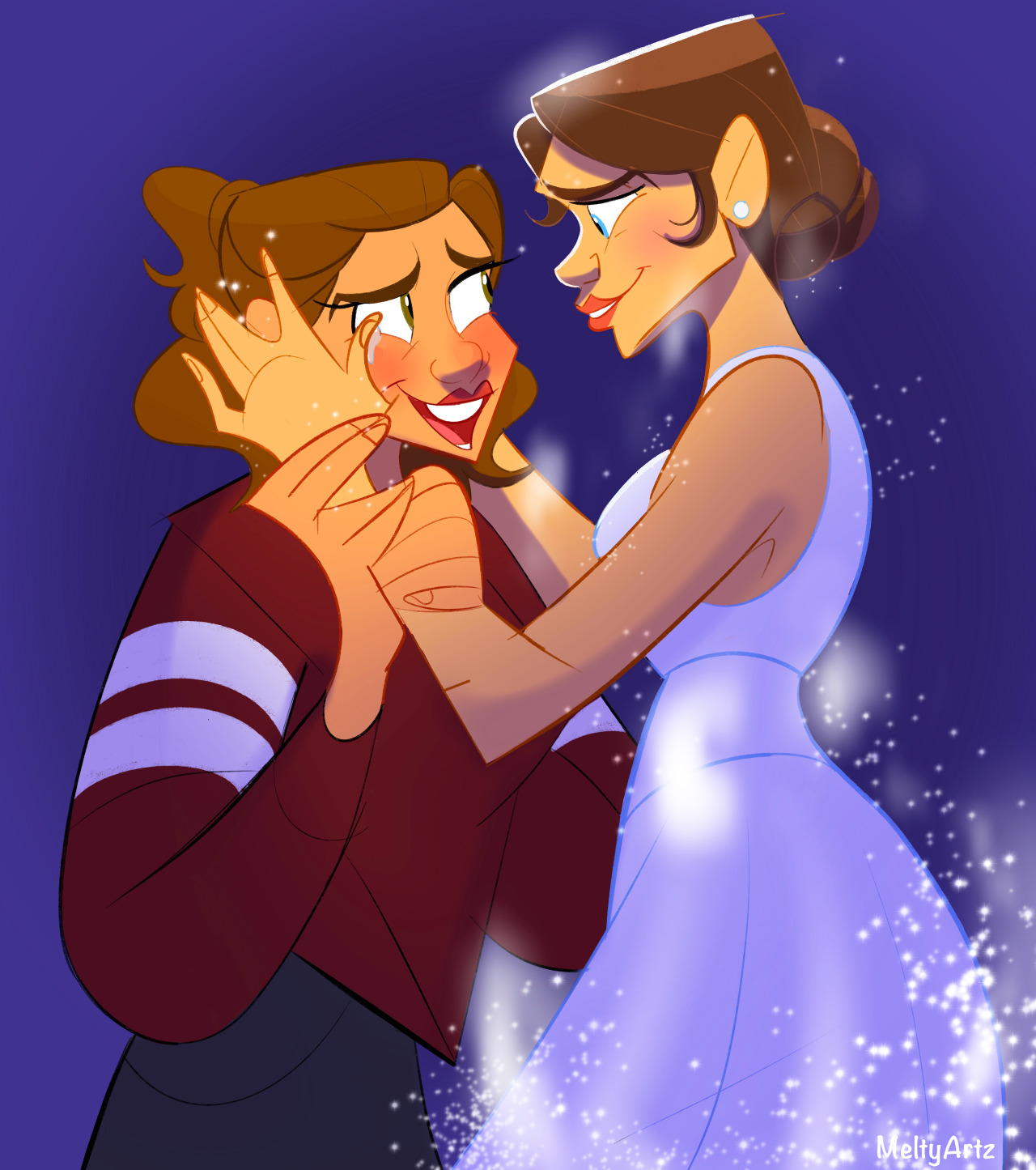 Three Best Friends Tumblr Drawings