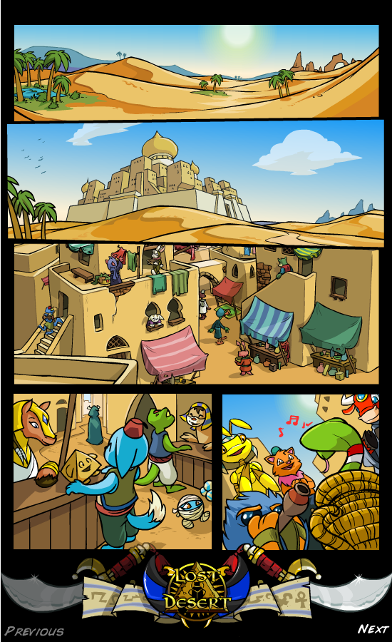 Lost Desert Plot Chapter One Page 1