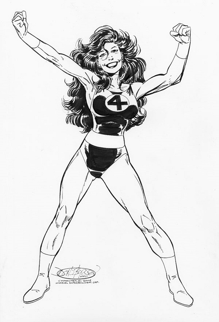 She Hulk Commission By John Byrne 2006 John Byrne Draws