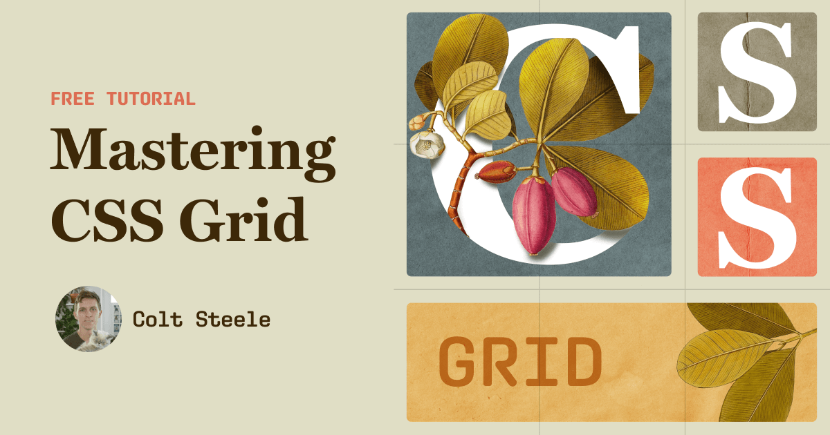 raimoncoding — Mastering CSS Grid | Colt Steele raimoncoding — Mastering CSS Grid | Colt Steele