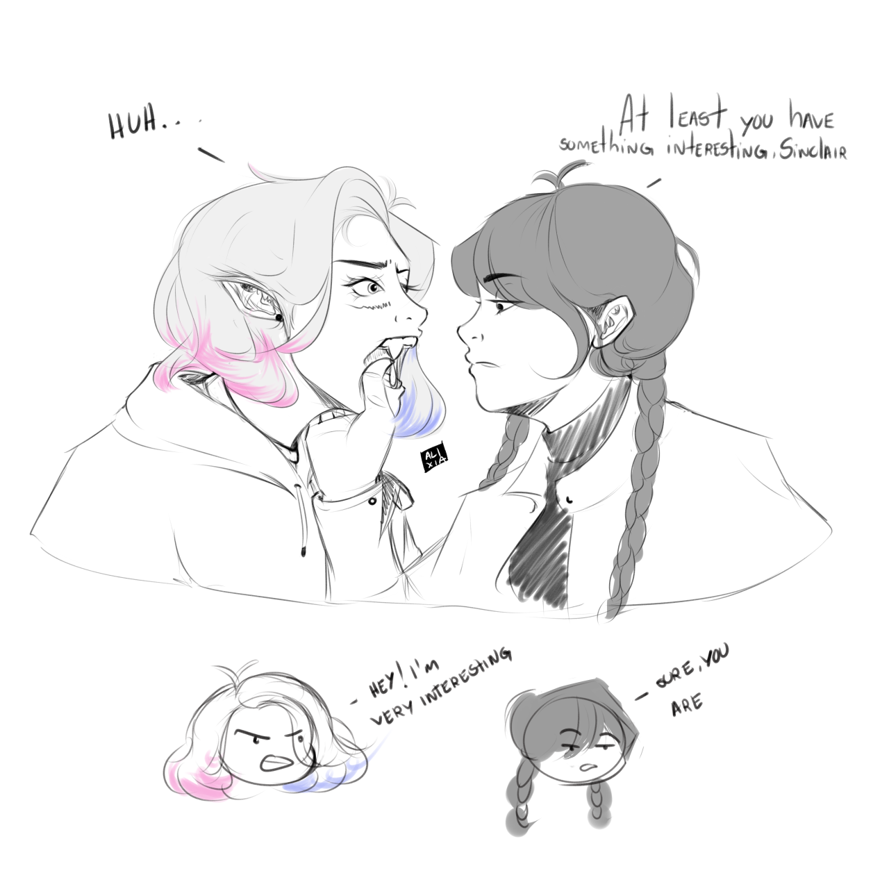 Licie — And When Wednesday Ending Up With Xavier Or Tyler
