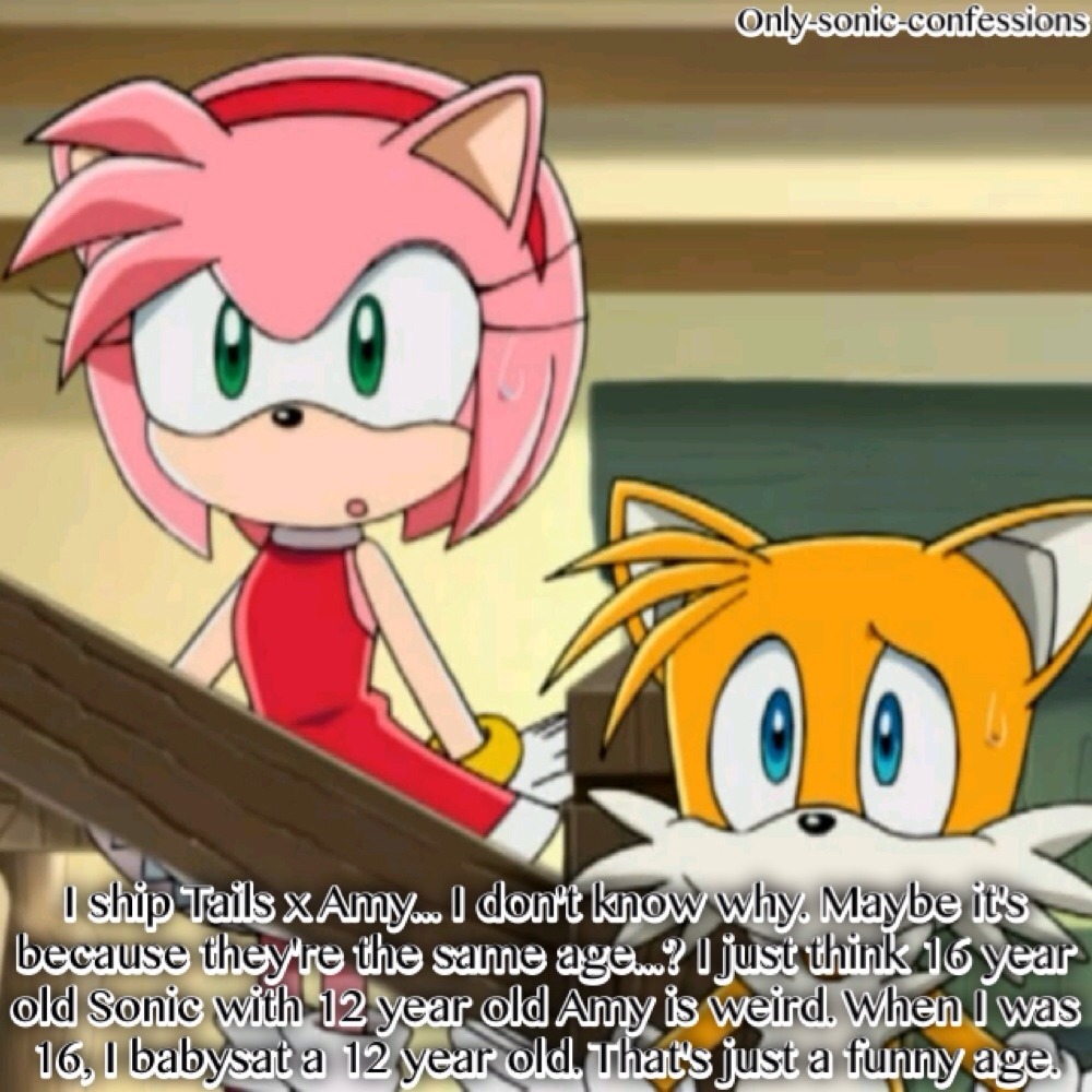 Sonic X Tails And Amy