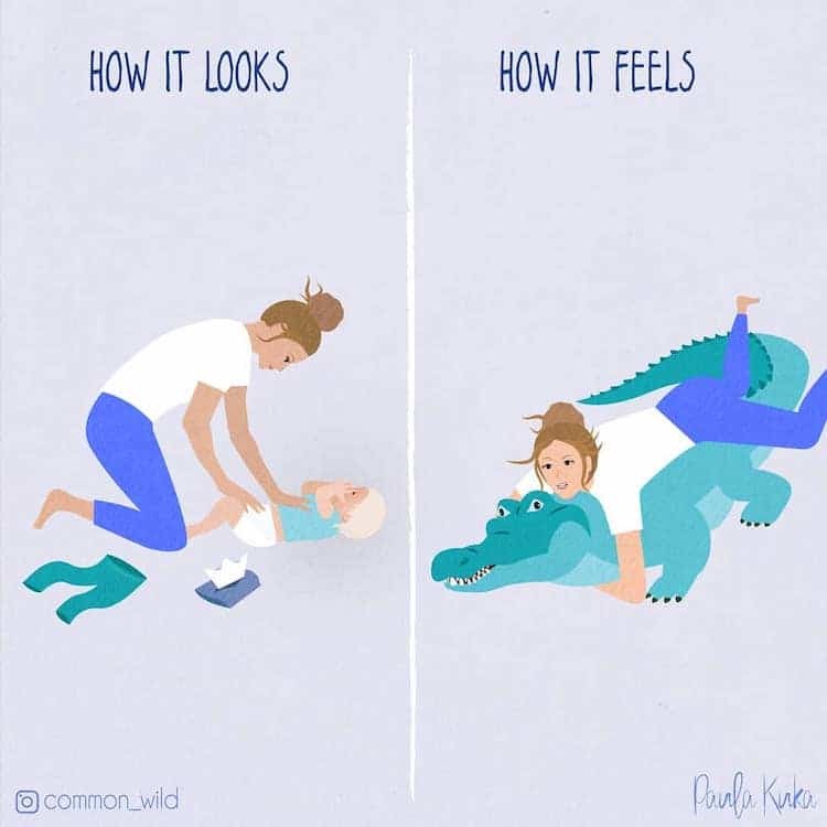 Mom Illustrates Hilariously Honest Comics