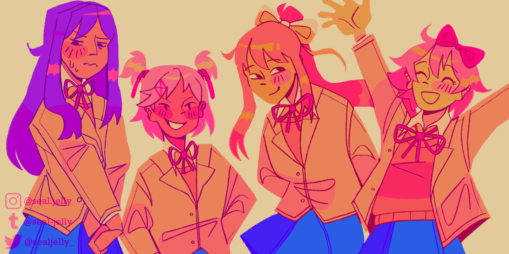 Ddlc Yuri On Tumblr