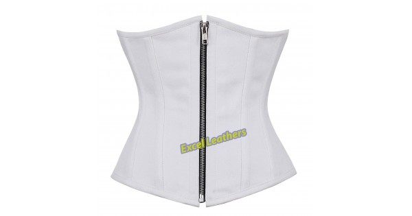Excel Leathers Corset — Excel Leathers Pure Cotton Under Bust Steel Boned